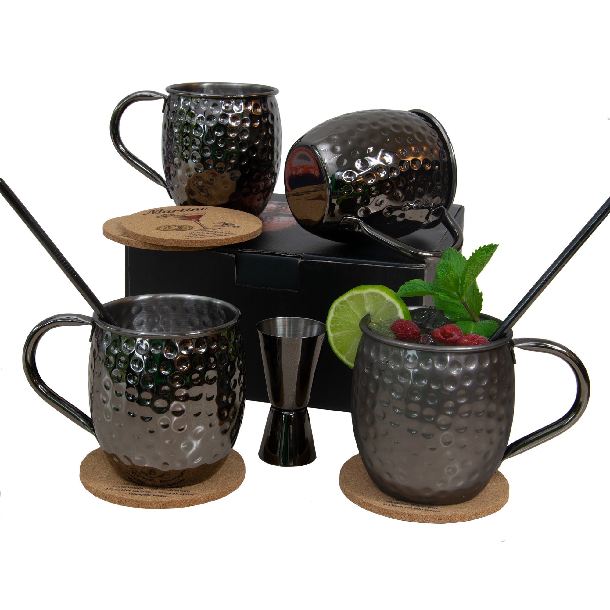 Moscow Mule Cocktail Beker Geschenkset – Chefs Cuisine